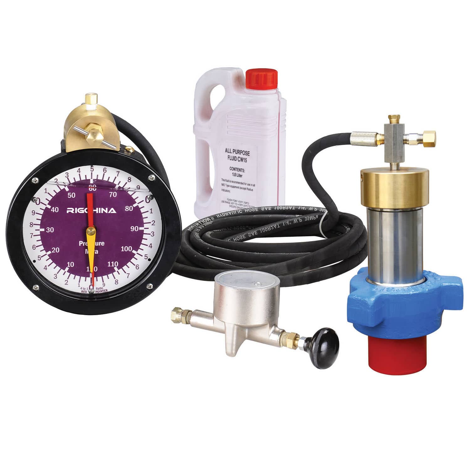 Dual-scale pressure gauge - GM-4A - RIGCHINA GROUP COMPANY - diaphragm