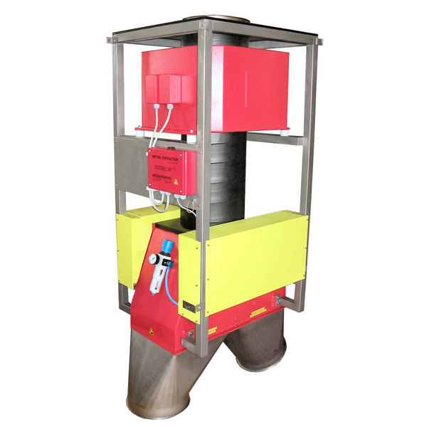 Gravity metal detector - QUICKTRON 03 E - MESUTRONIC GmbH - for bulk ...