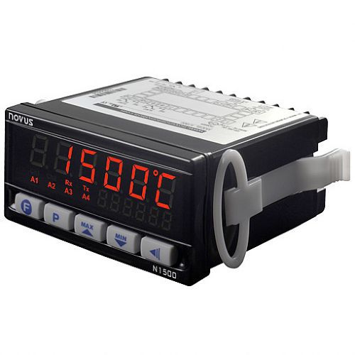 Universal panel meter - N1500 - Novus Automation - process / with LED ...