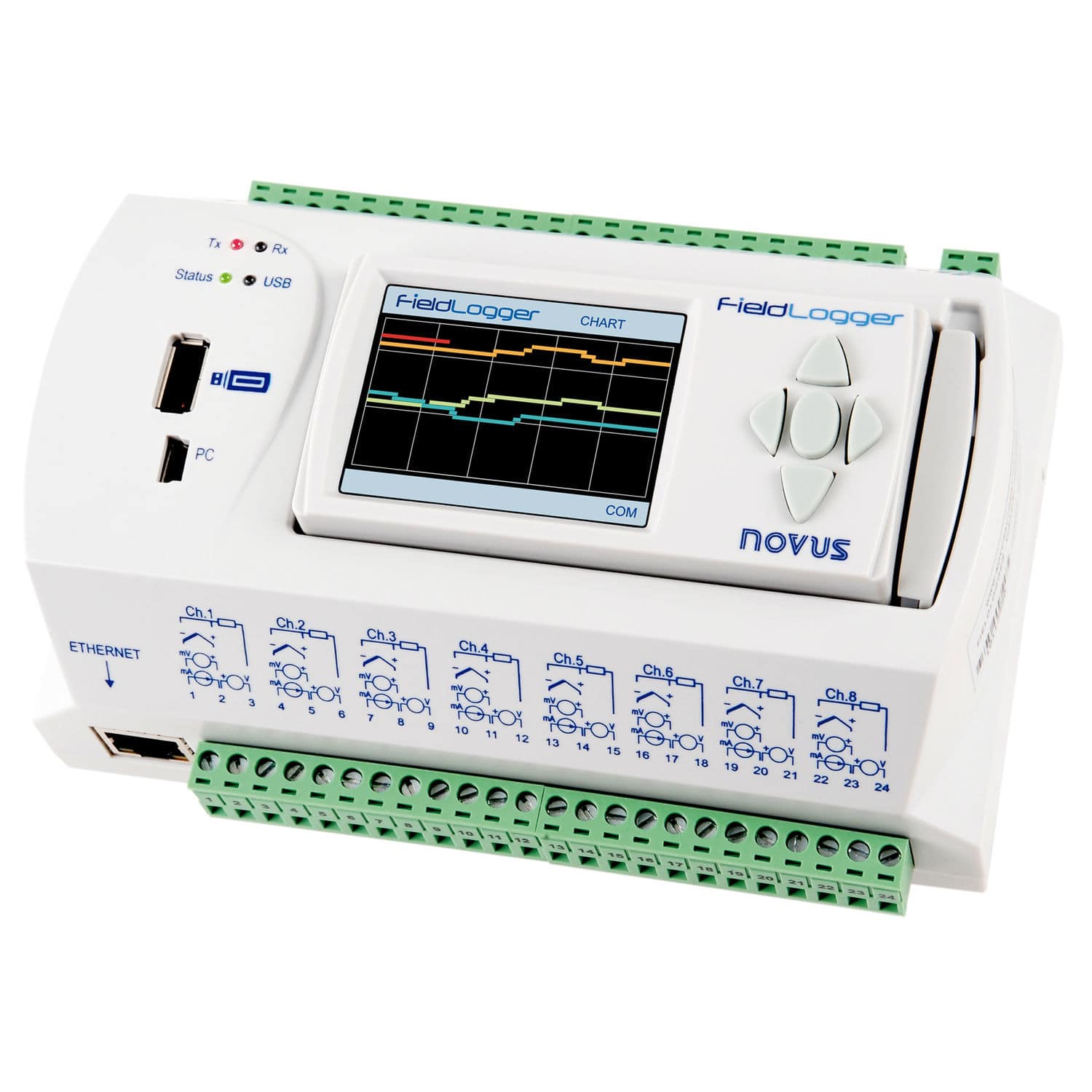 Multi-channel data logger - FieldLogger - Novus Automation Inc ...