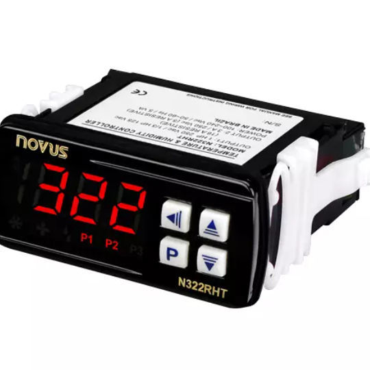 Digital temperature controller - N322RHT - Novus Automation - IP65 ...