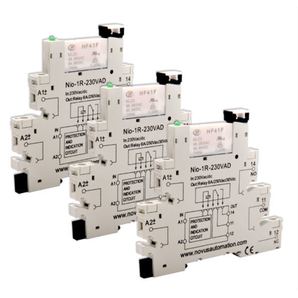 Modular relay interface - NIO - Novus Automation