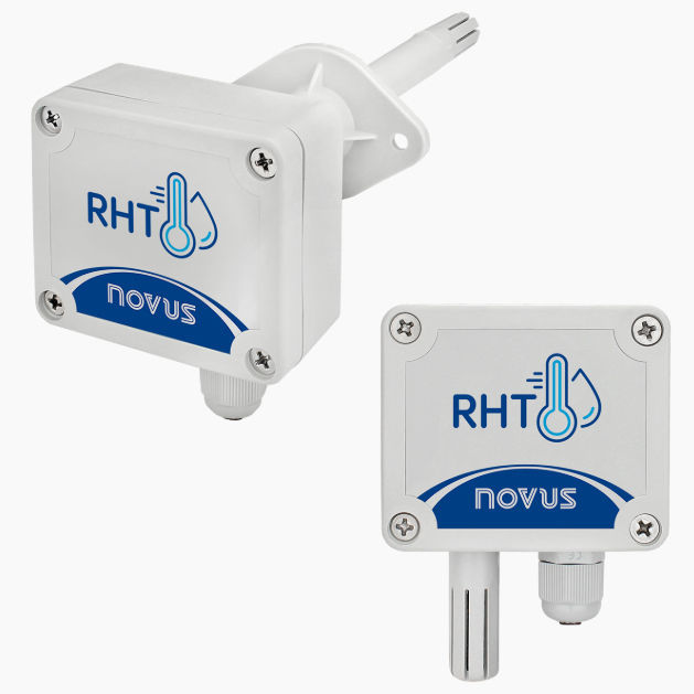 Relative humidity and temperature sensor - RHT series - Novus Automation - wall-mount / 4-20 mA ...