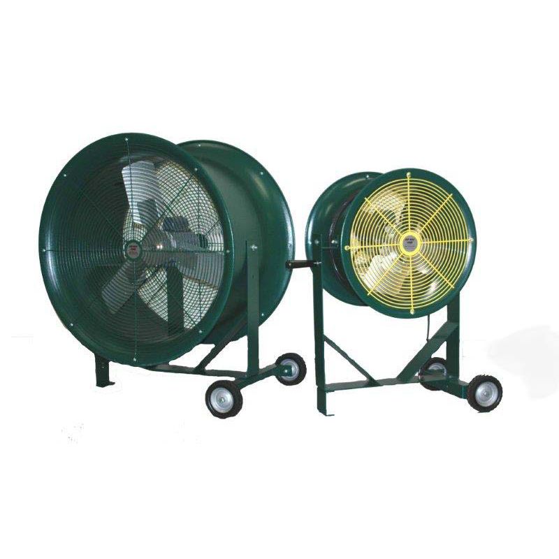 Floor-standing fan - Air Max Fans - axial / portable / steel