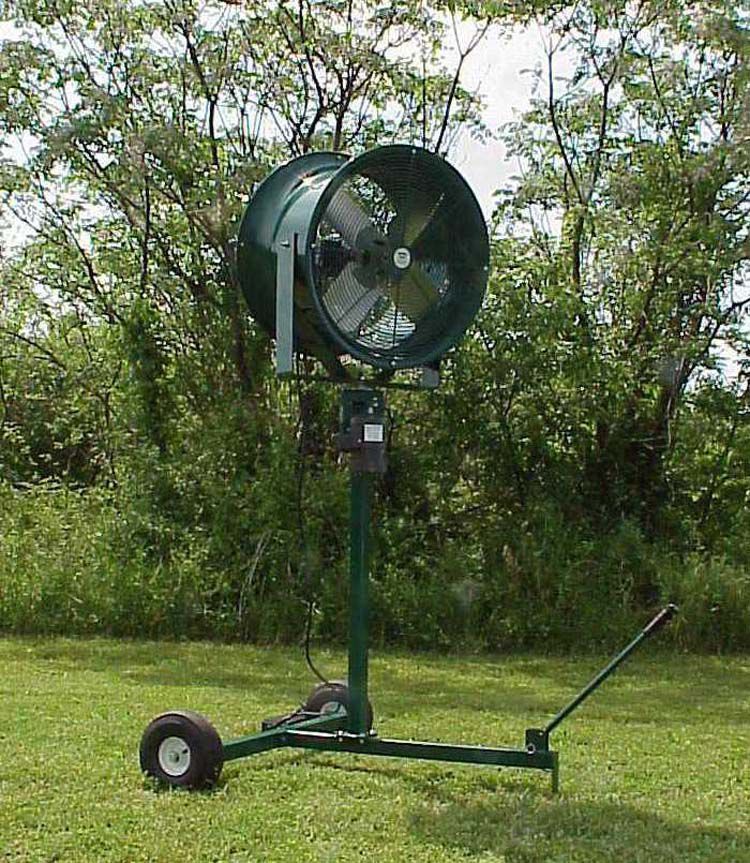 Floor-standing fan - Air Max Fans - axial / drying / steel