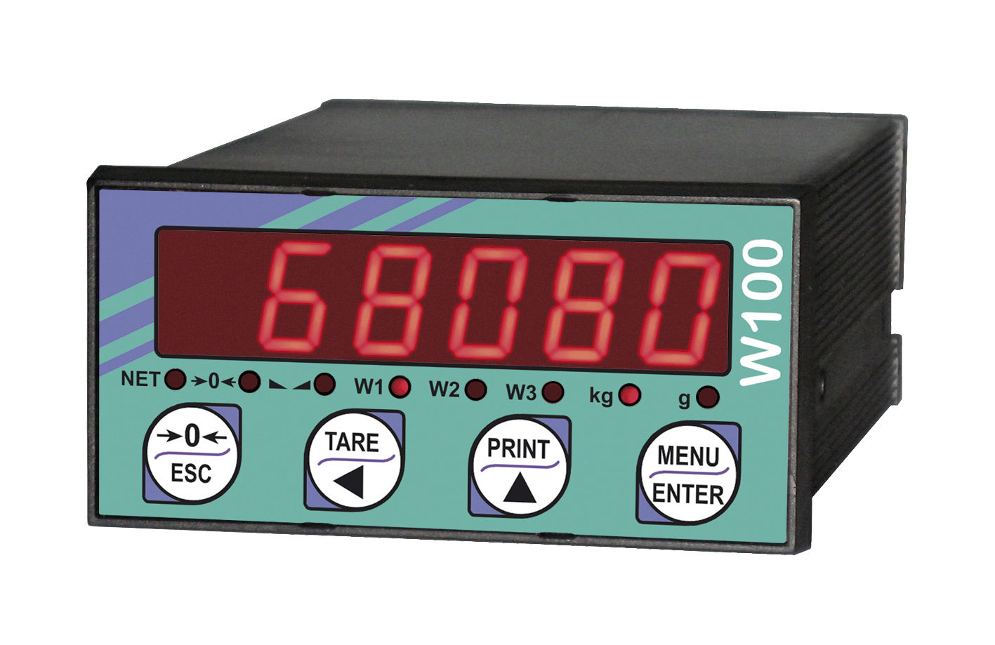 LED display weight indicator - W100 series - LAUMAS Elettronica - panel ...