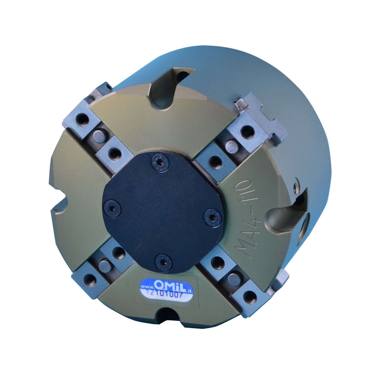 Pneumatic gripper - MA4 - OMIL - concentric / 4-jaw / self-centering
