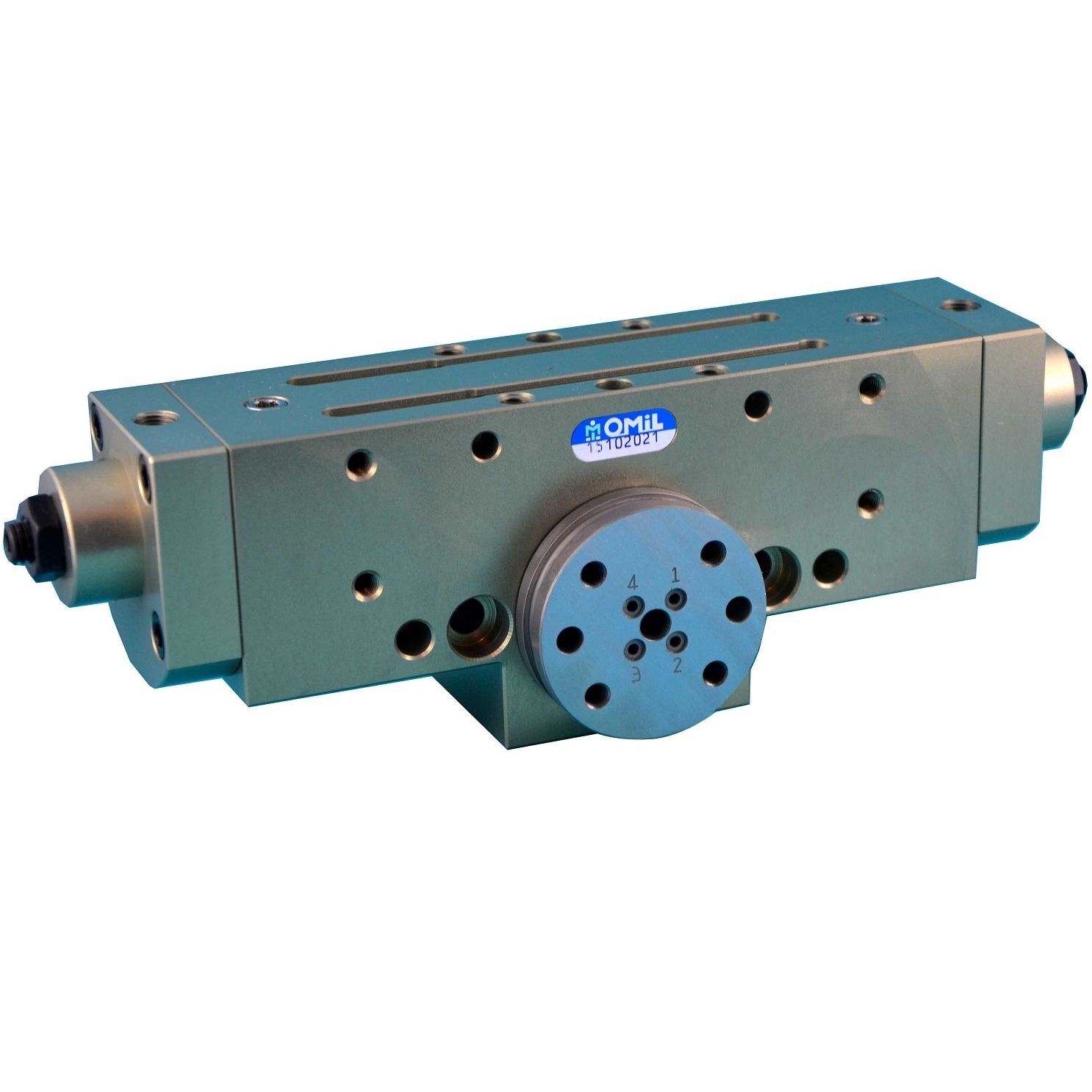 Hydraulic actuator - PAO-MC ID - OMIL - rotary / screw / aluminum