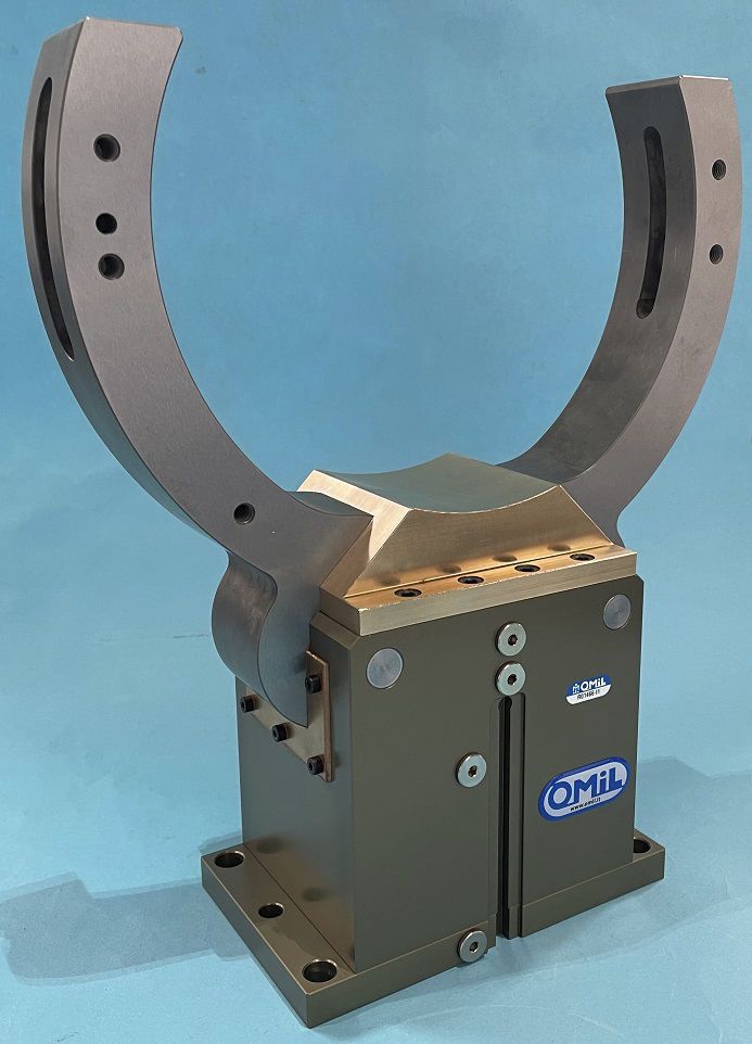 Pneumatic gripper - PGC 80 - OMIL - radial / 2-jaw