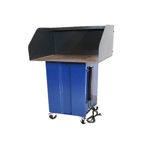 Suction grinding and welding table - MF-AC - J. Plymoth / Plymex Group ...
