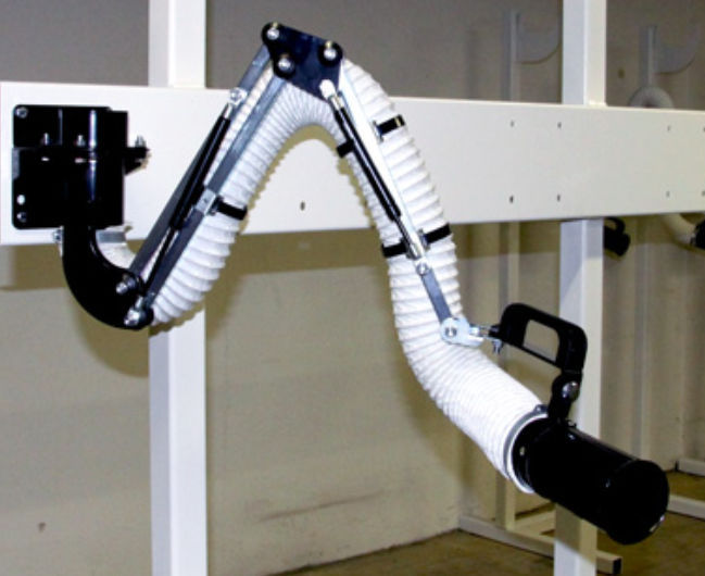 Bench-top extraction arm - Chemikus - J. Plymoth / Plymex Group - fixed ...