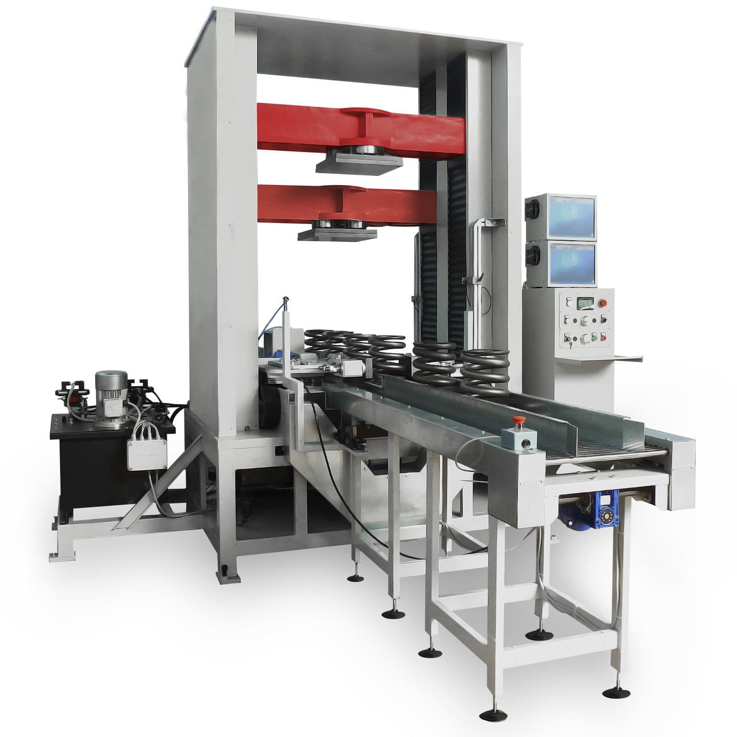 Compression testing machine - AURA TWINS - EASYDUR SRL - spring ...