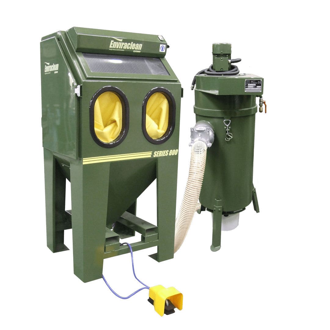 Suction blast cabinet - IND COMP series - Hodge Clemco - manual
