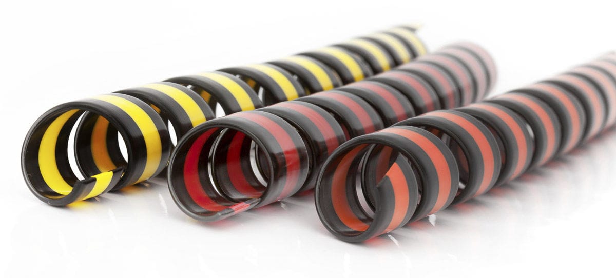 High-density polyethylene (HDPE) hose guard - DUO series - SAFEPLAST OY