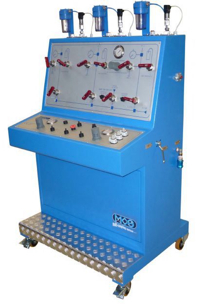 Pressure test bench - BP0318 - Multi-coupling-system - performance ...