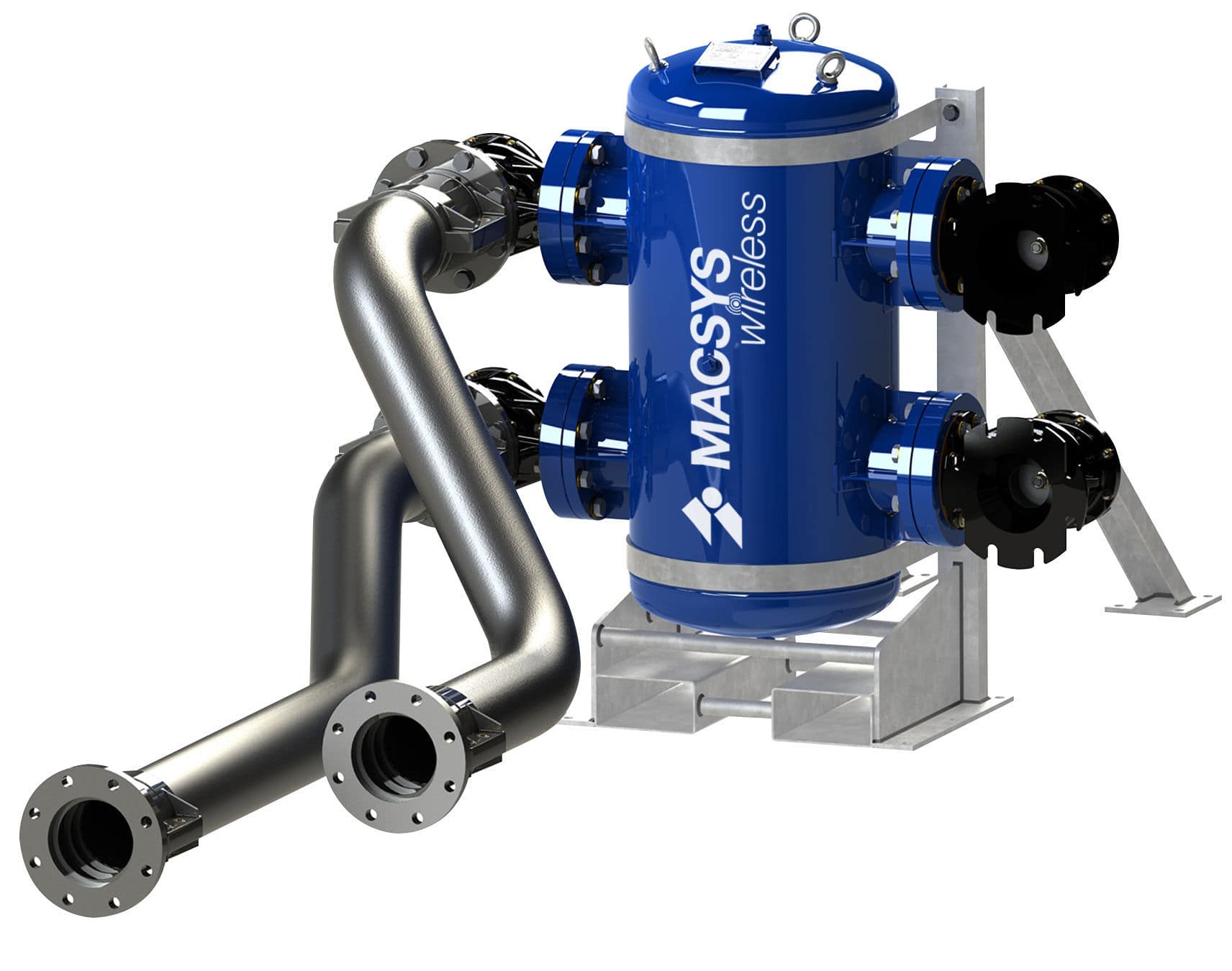 Air cannon - 200 l | MACSYS®WIRELESS - STANDARD INDUSTRIE INTERNATIONAL