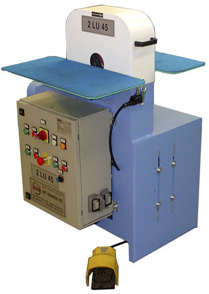 Orbital grinding/satin finishing machine - 2LU/45 - SIBO engineering ...