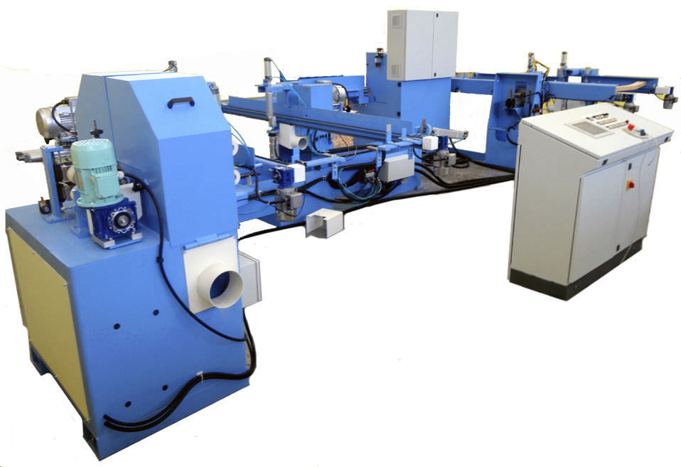 Shovel handle production line - LMB - SIBO engineering - automatic