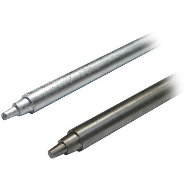 Stainless steel ground rod - 25202 sereis - INGESCO - galvanised steel ...