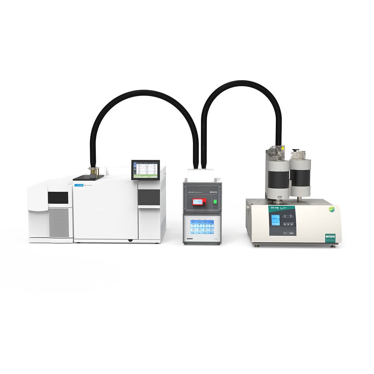 Evolved gas analysis (EGA) spectrometer - TGA/STA-GC-MS - NETZSCH ...