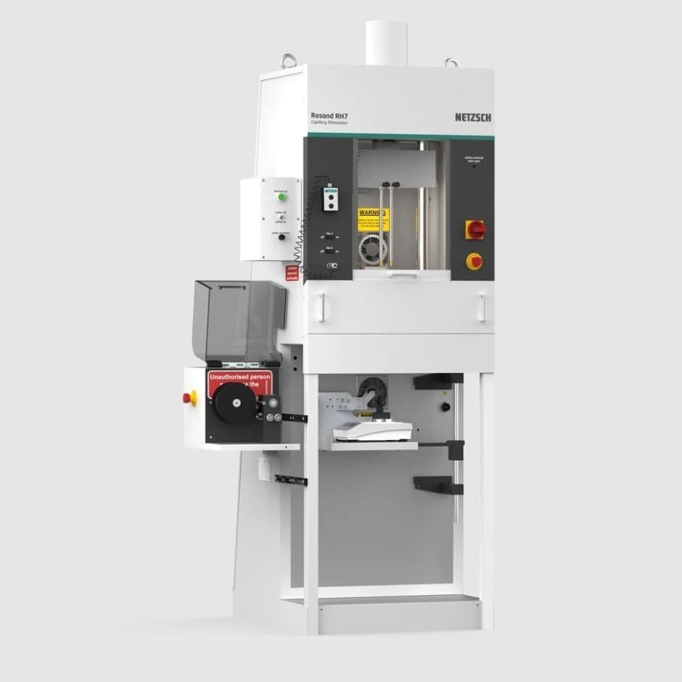 Capillary rheometer - Rosand RH7 - NETZSCH Analyzing & Testing - for ...