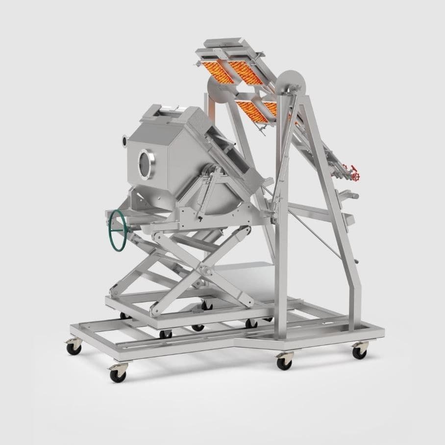 Fire reaction testing machine - TDP T4 - NETZSCH Analyzing & Testing ...