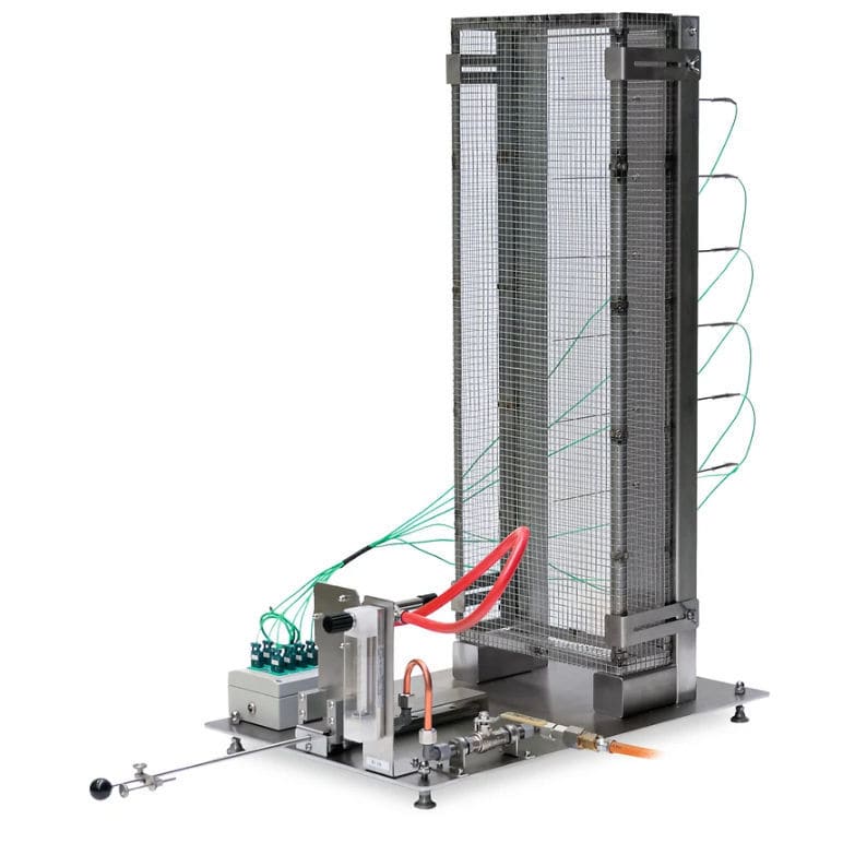 Flow testing device - TSP 905 - NETZSCH Analyzing & Testing - fire ...