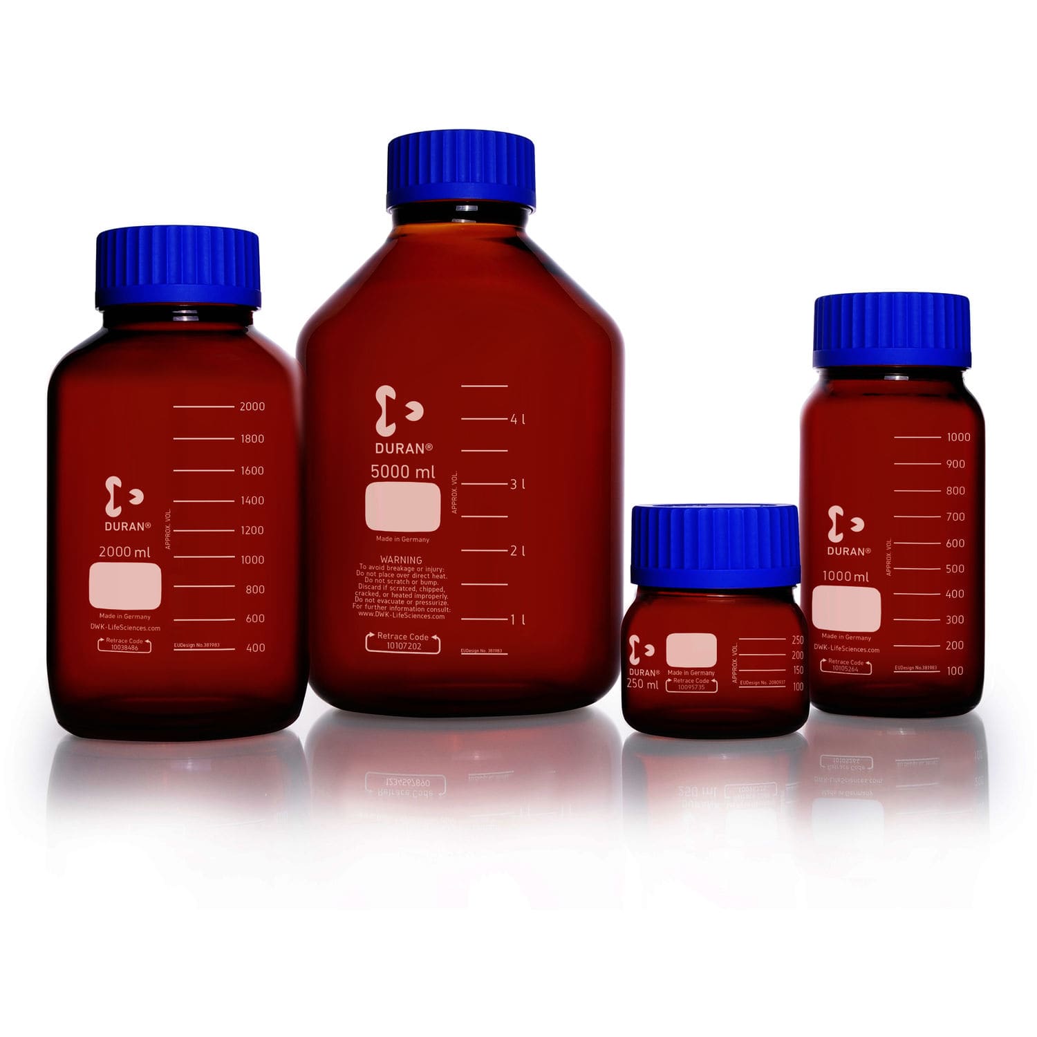 Laboratory bottle - GLS 80® - DWK life science - for liquids / storage ...