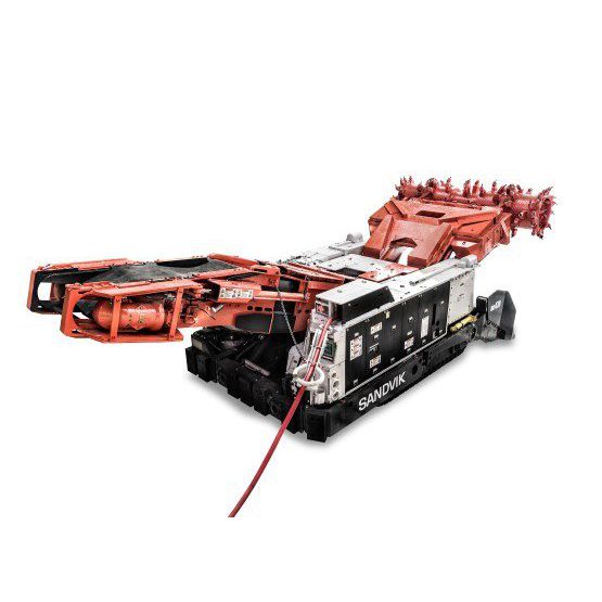 Coal mine continuous miner - MC470 - Sandvik Mining and Rock Technology