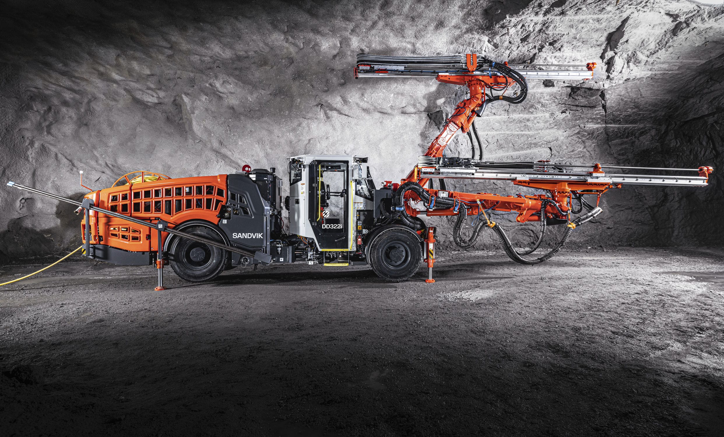 Tunnel Jumbo Drilling Rig Dd322i Sandvik Mining And Rock Technology
