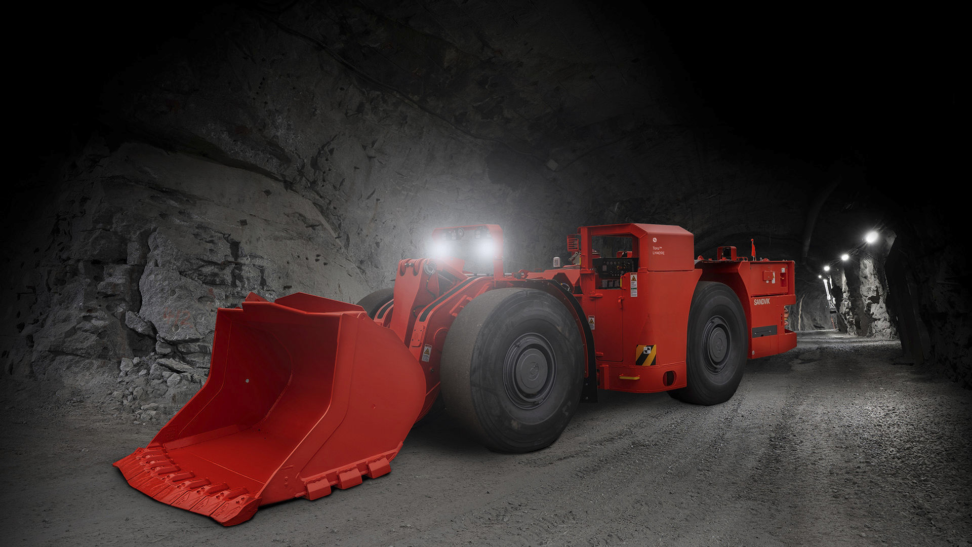 Electric LHD - LH409E - Sandvik Mining and Rock Technology - diesel ...
