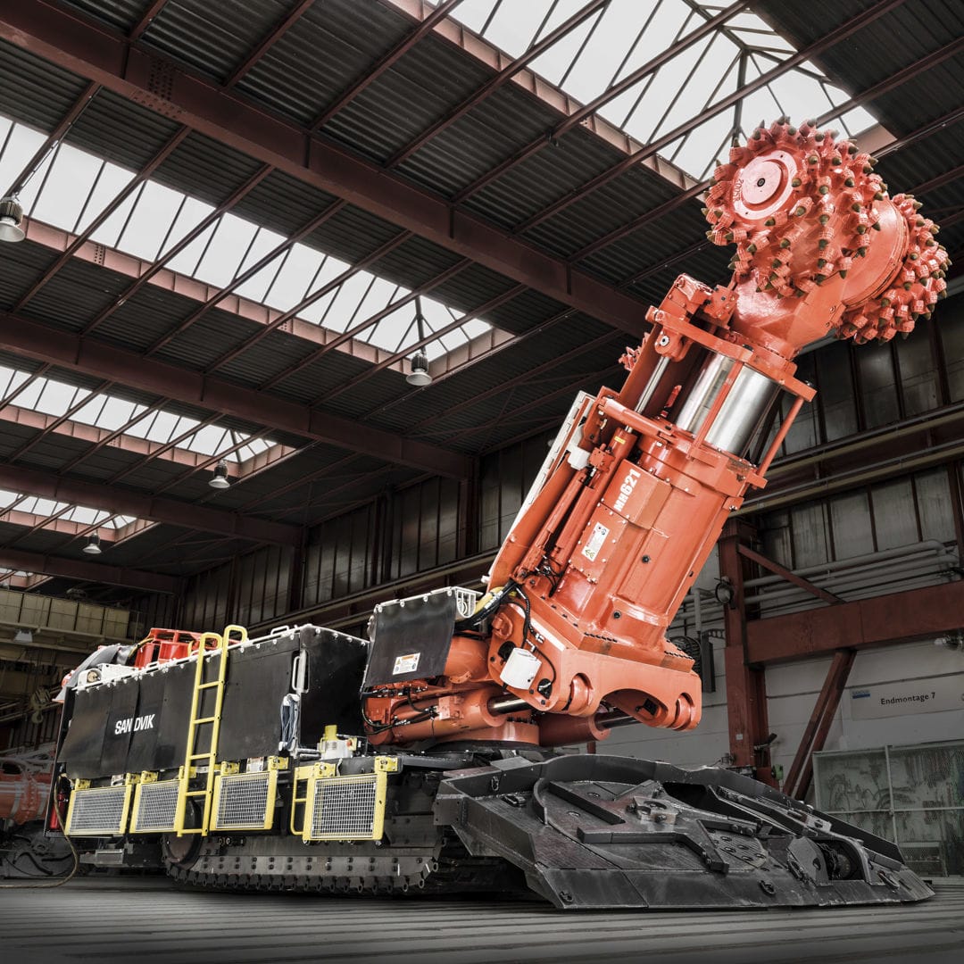 Boom-type roadheader - MH621 - Sandvik Mining and Rock Technology