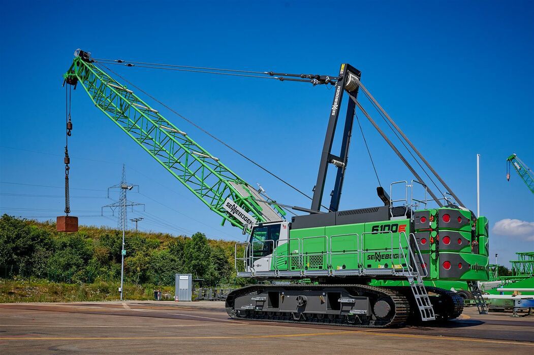 Crawler crane - 6100 HD - SENNEBOGEN Maschinenfabrik GmbH - boom ...