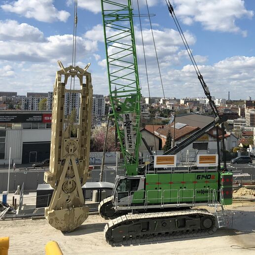 Crawler crane - 6140 HD - SENNEBOGEN Maschinenfabrik GmbH - boom ...