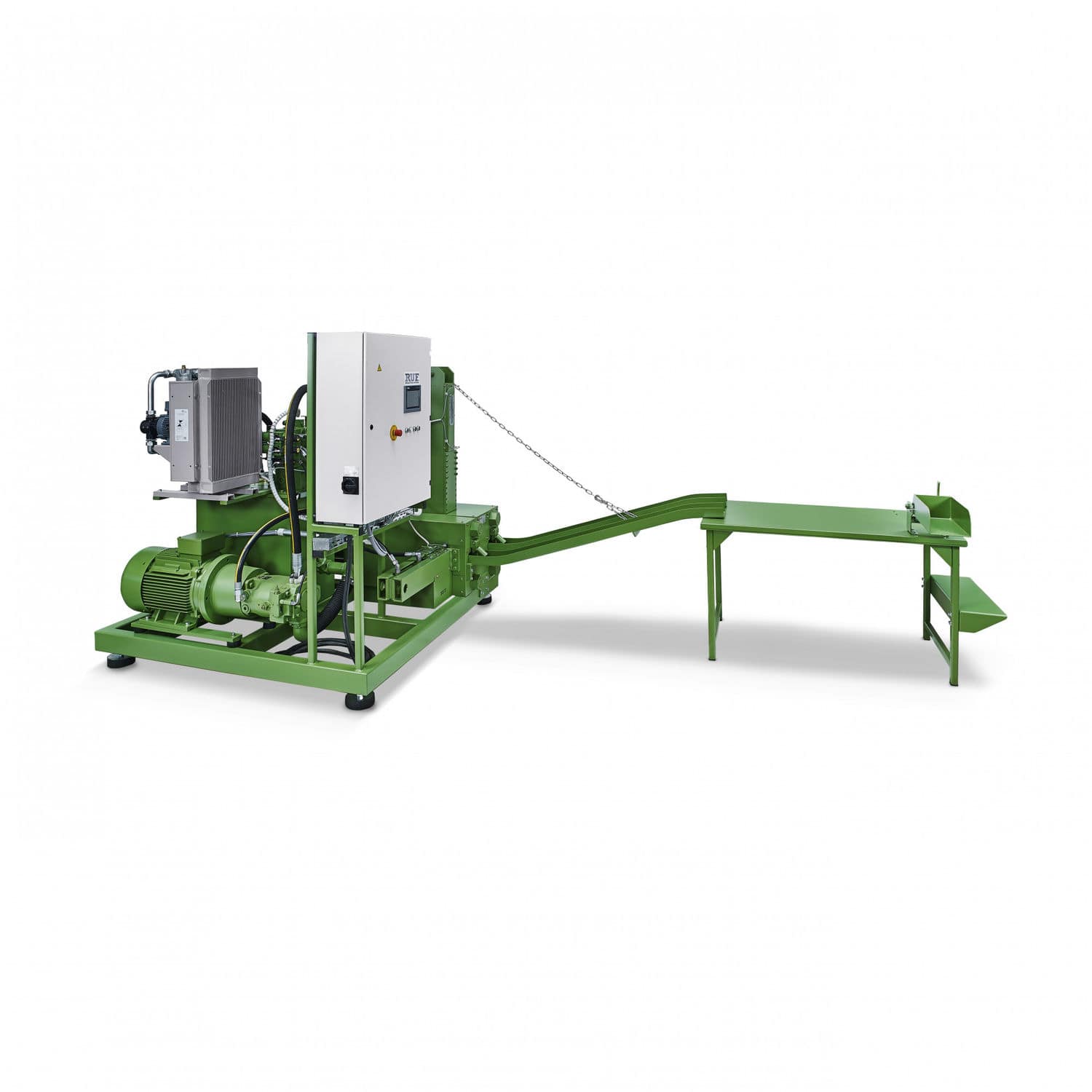 Chip briquette press - RUF LIGNUM CLASSIC - RUF. BRIQUETTING SYSTEMS ...