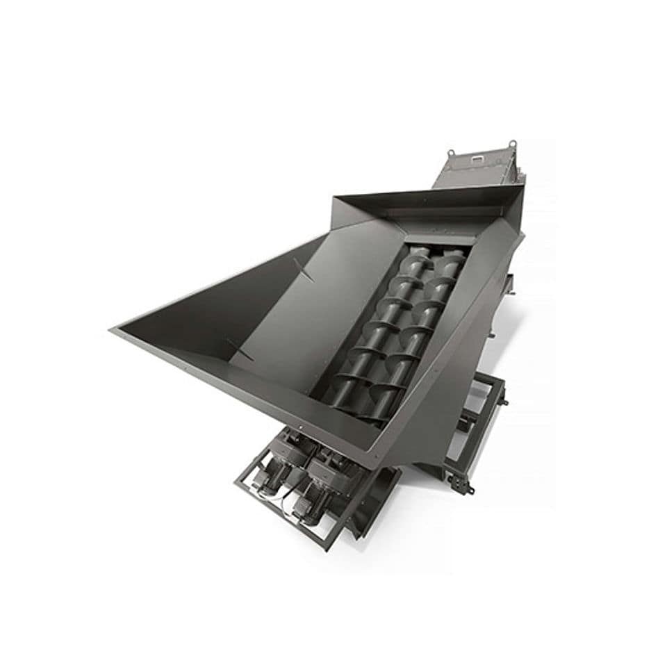 Chip hopper - RUF. BRIQUETTING SYSTEMS