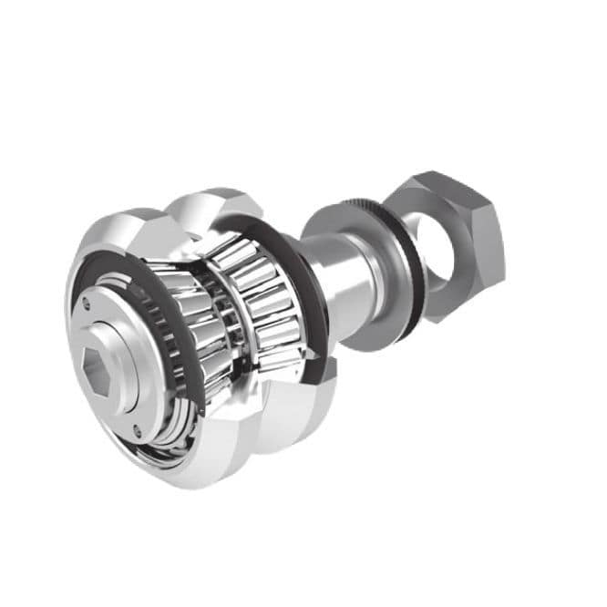 Guide roller - RK L series - Nadella Group - stainless steel