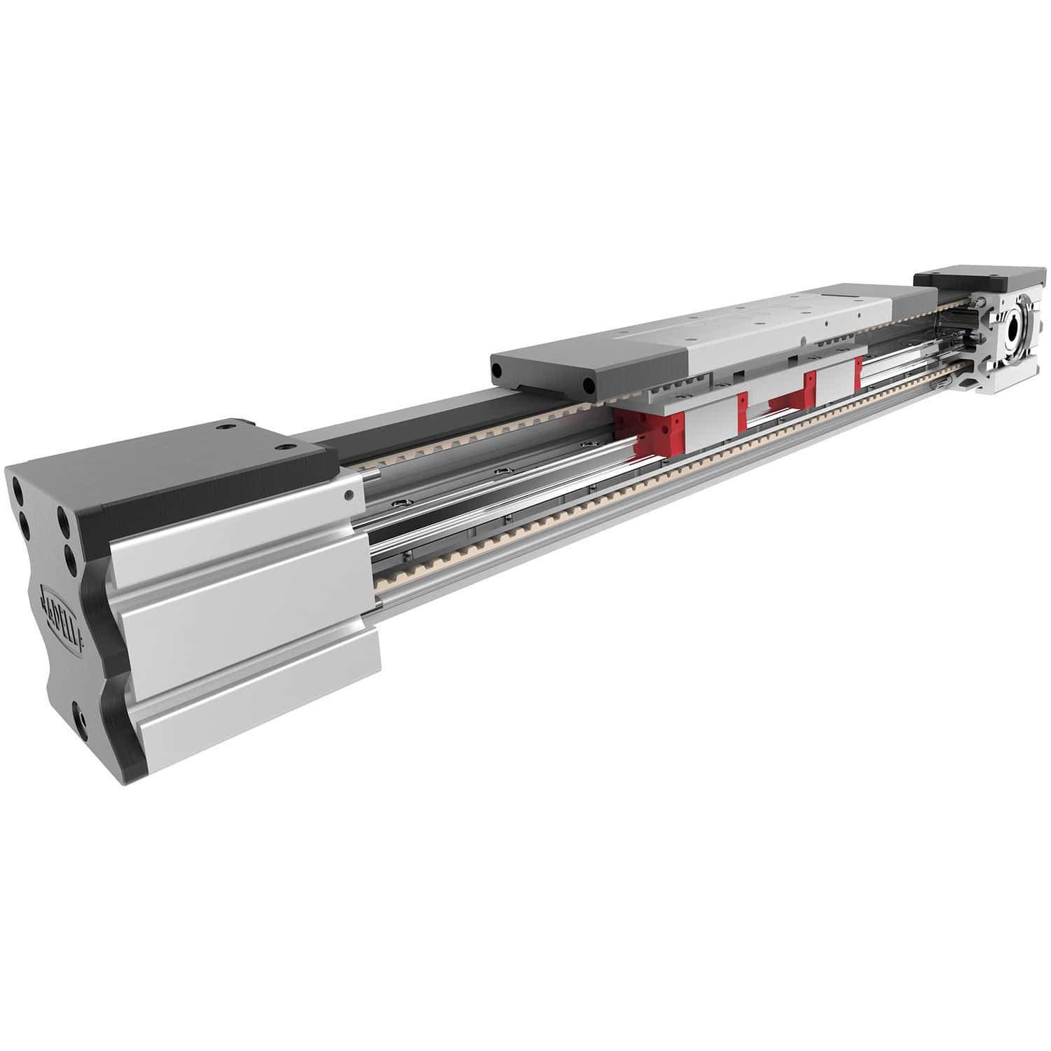 Belt-drive linear module - AXNP-Z - Nadella Group - single-axis