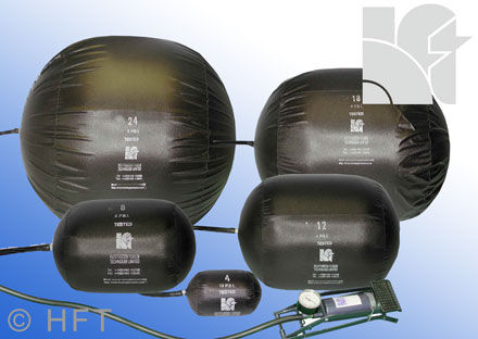 Inflatable shutter - Pipestoppers™ - Huntingdon Fusion Techniques - for ...