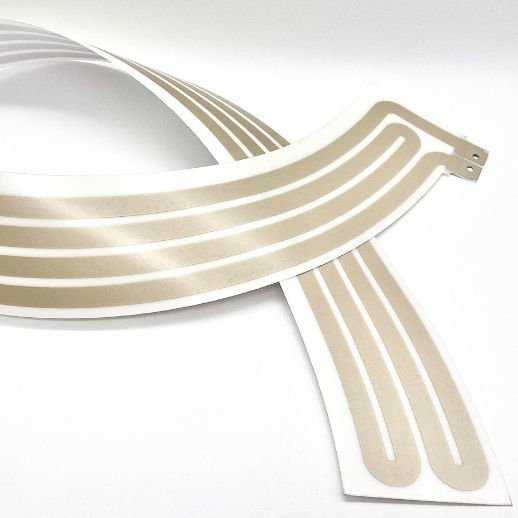 Flexible heating element - UPPA - ALPER S.R.L. - flat / screen-printed / PET