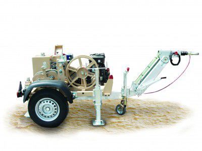 Diesel engine capstan winch - ARS200 - TESMEC - for cables / rope ...