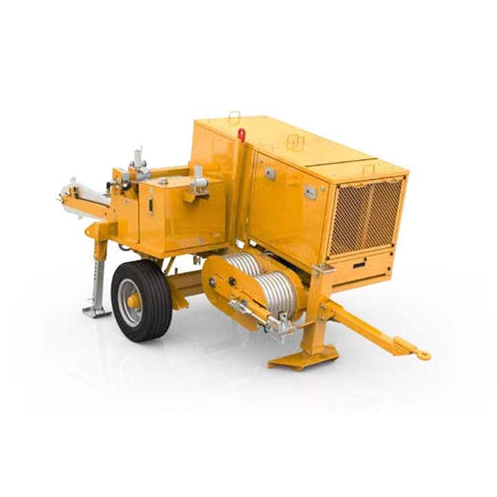 Electric cable unwinder - PL1250 - TESMEC - motorized / custom-made