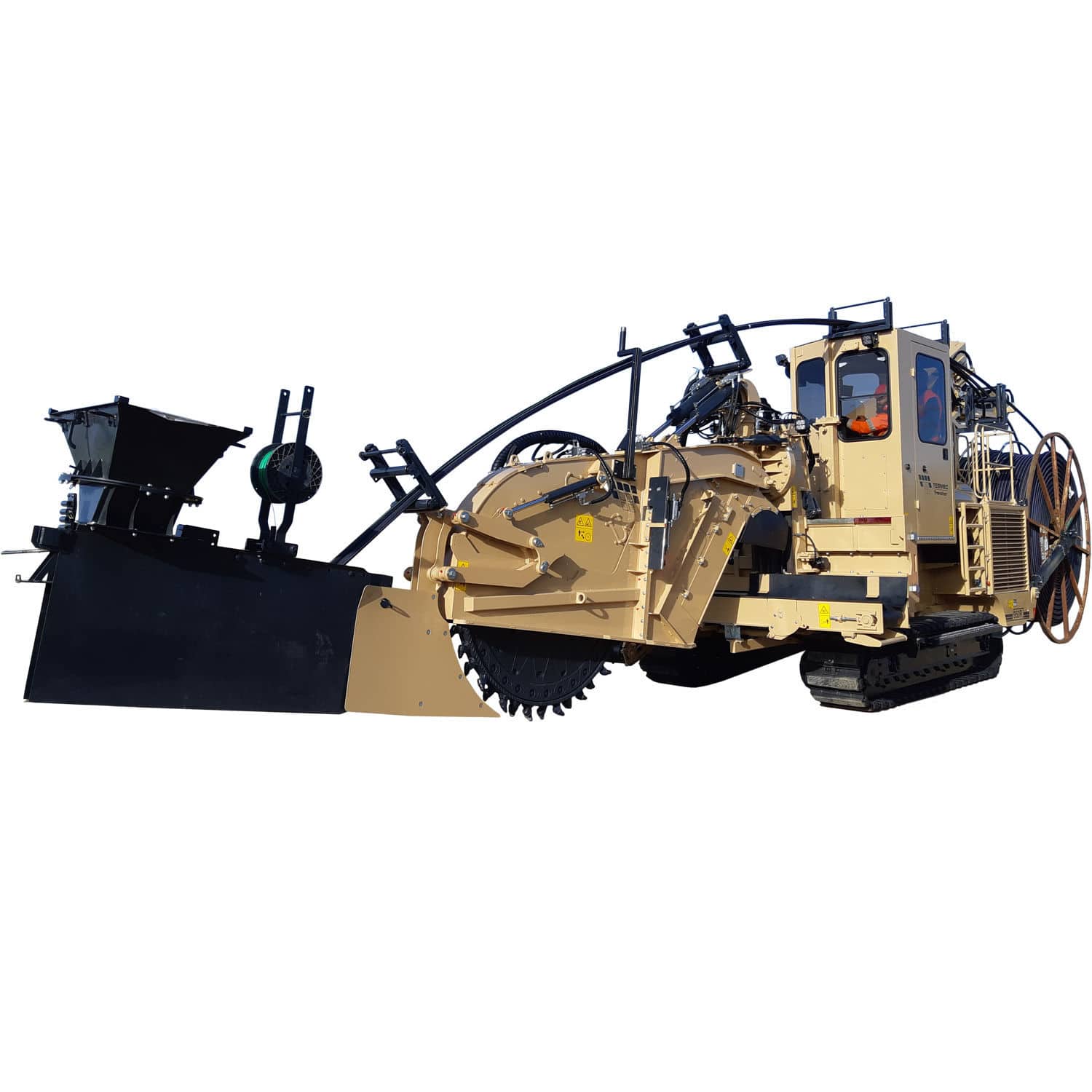 Rockwheel trencher - 950R T620 - TESMEC - crawler / for tractors