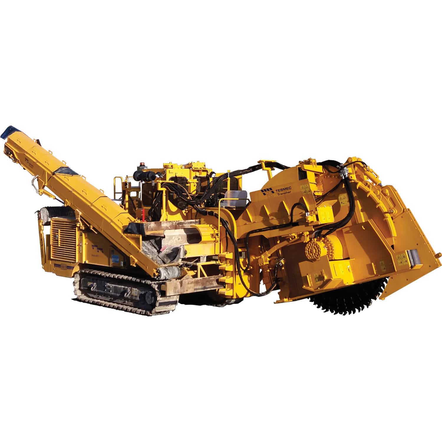 Rockwheel trencher - 950R T1000 - TESMEC - crawler / for tractors