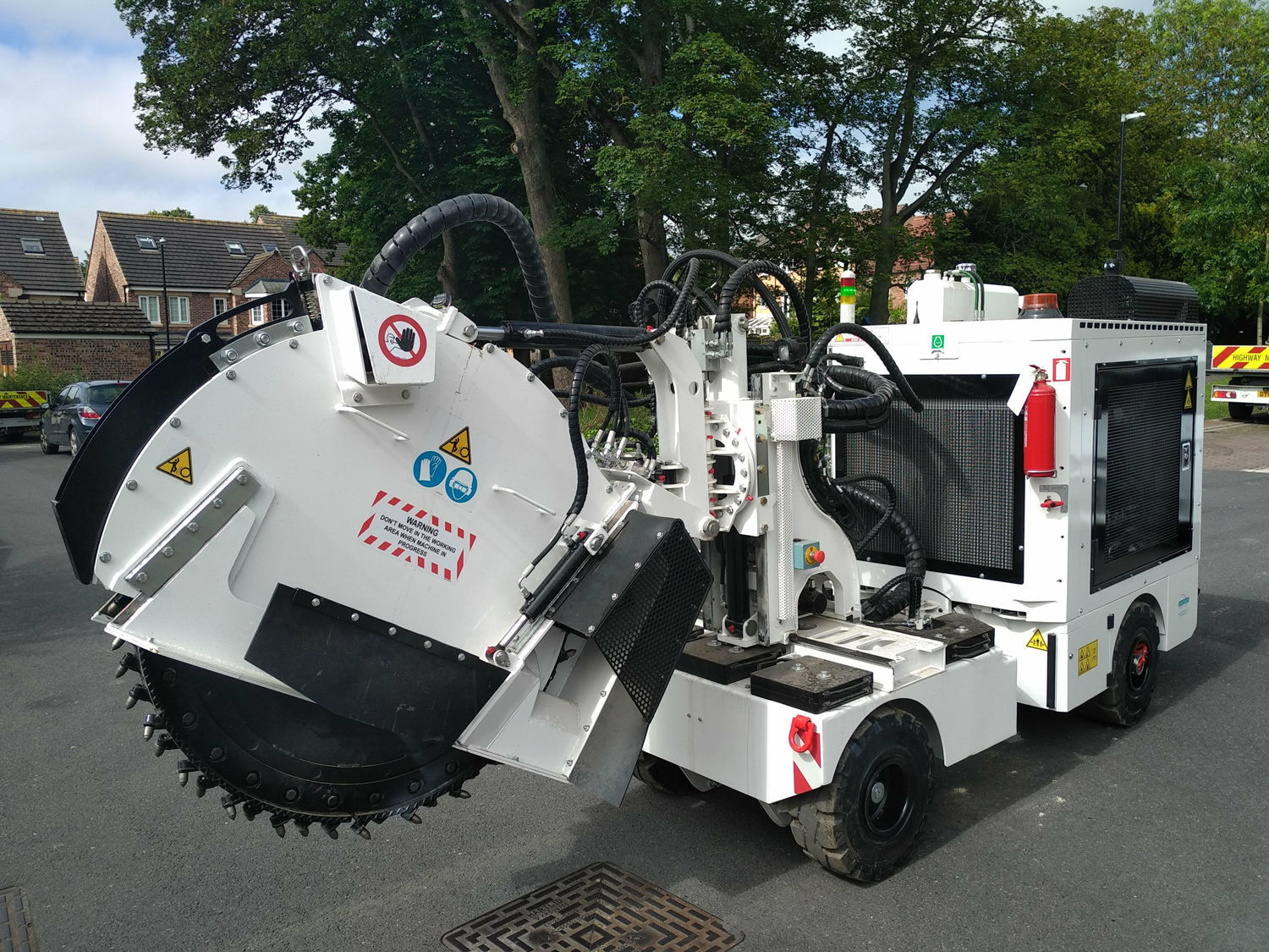 Rockwheel trencher - SC4P - TESMEC - wheeled
