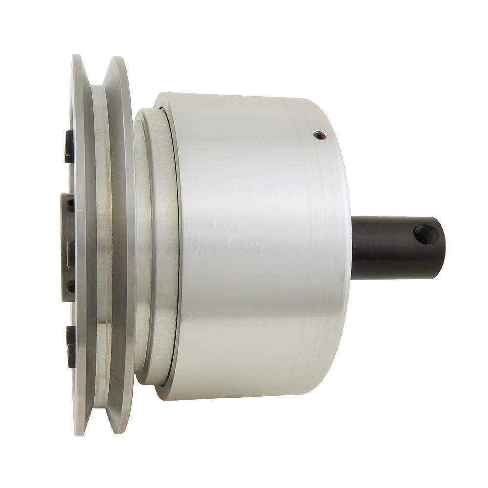 Clutch with pulley - Mach III Clutch, Inc. - friction / spring / pneumatic