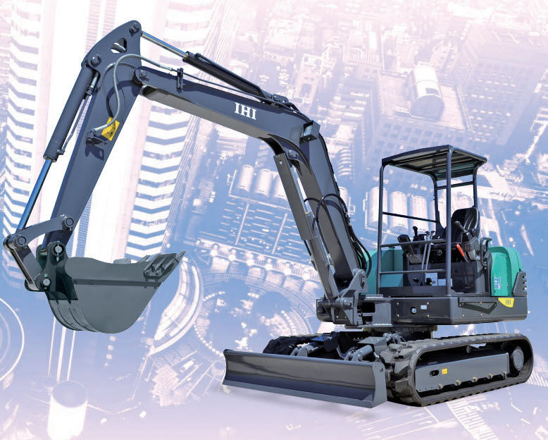 Mini-excavator - 55N4 - IHI Construction Machinery limited - crawler / Tier 4 - final / construction
