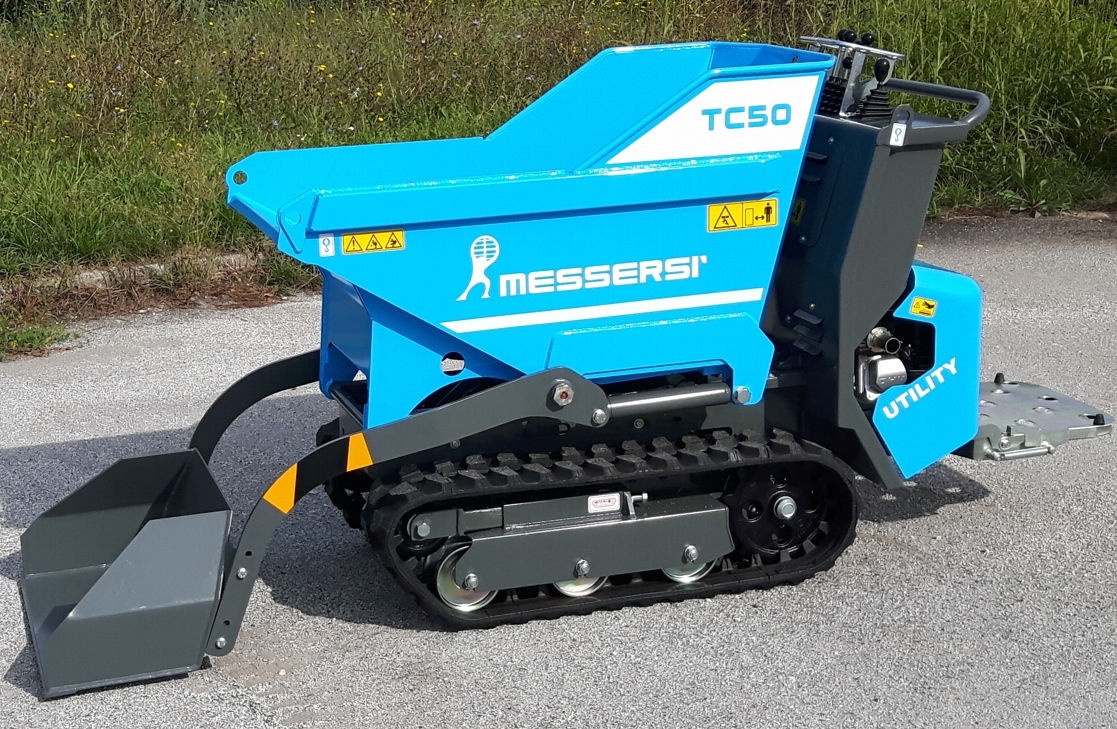 Tracked mini dumper - TC50 - Messersì S.p.A. - gasoline