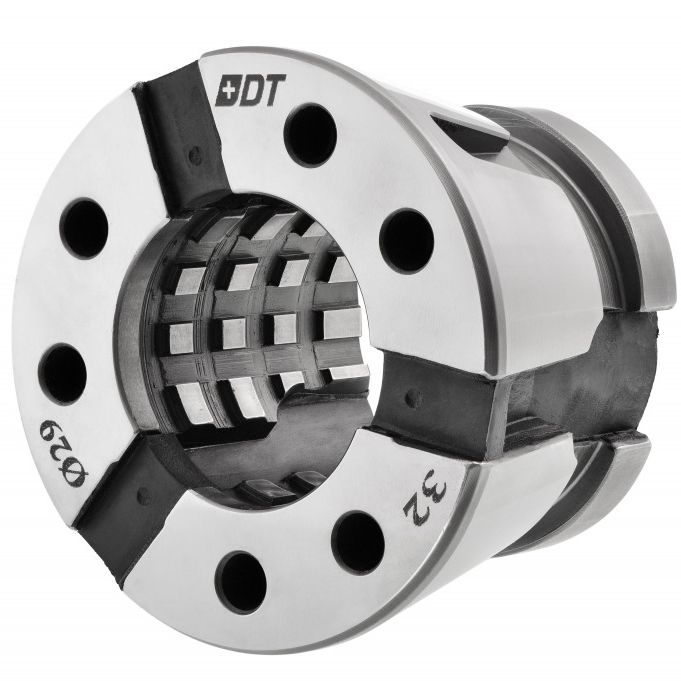 Round clamping head - 32SD Series - DT Group - serrated