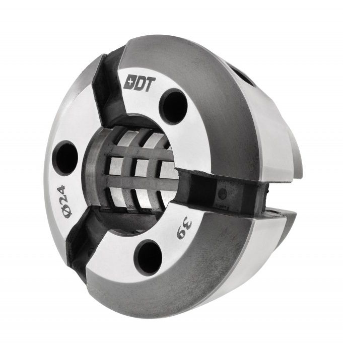 Round clamping head - 39SD Series - DT Group - serrated
